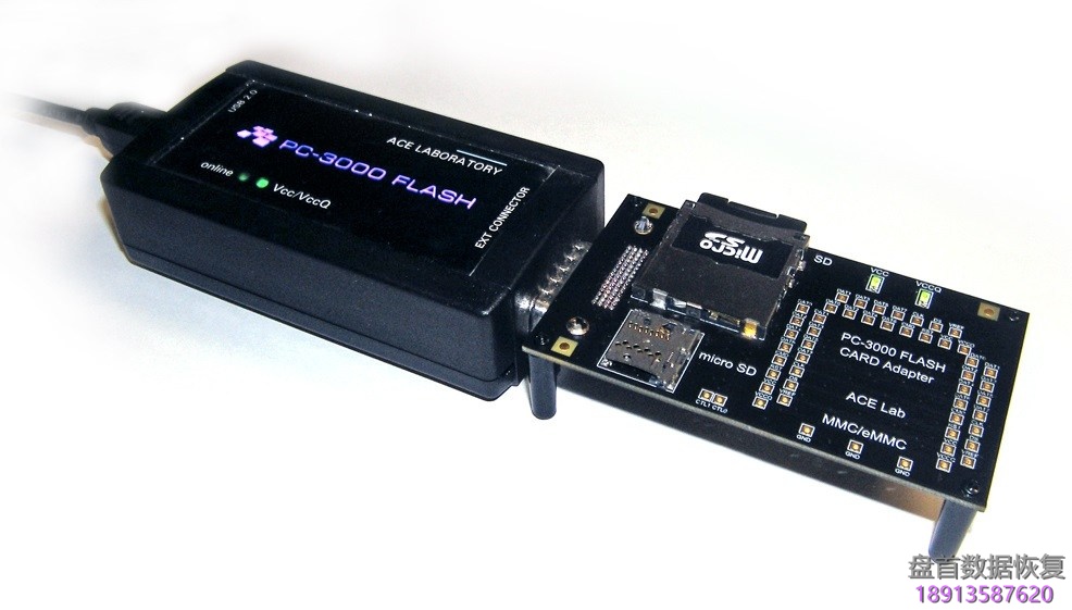 PC-3000 Flash卡适配器以及如何使用它