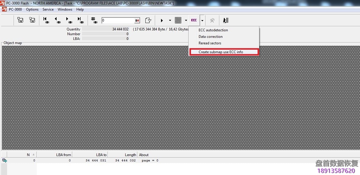 PC-3000 Flash如何使用Readout和ReadRetry特性来提高转储的质量